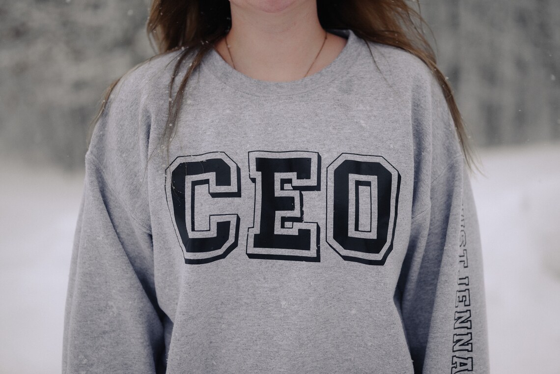 CEO Crewneck | Small Business Owner Sweatshirt | Female Entrepreneur ...