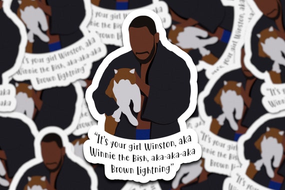 Winnie the Bish Aka Aka Aka Brown Lightning New Girl Quote | Etsy Hong Kong