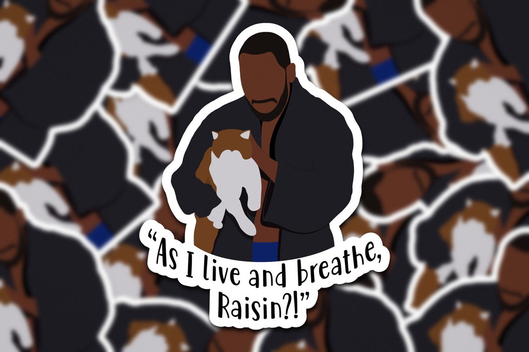 Winston Bishop | as I Live and Breathe, Raisin? New Girl Quote Sticker ...