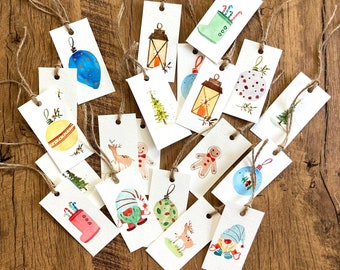 Hand Painted Tags - Etsy