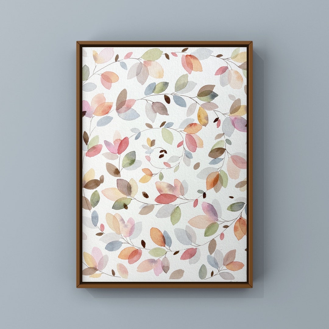 Original Hand-painted Watercolor Art, Not a Print, 9.4x11.8, Colorful ...