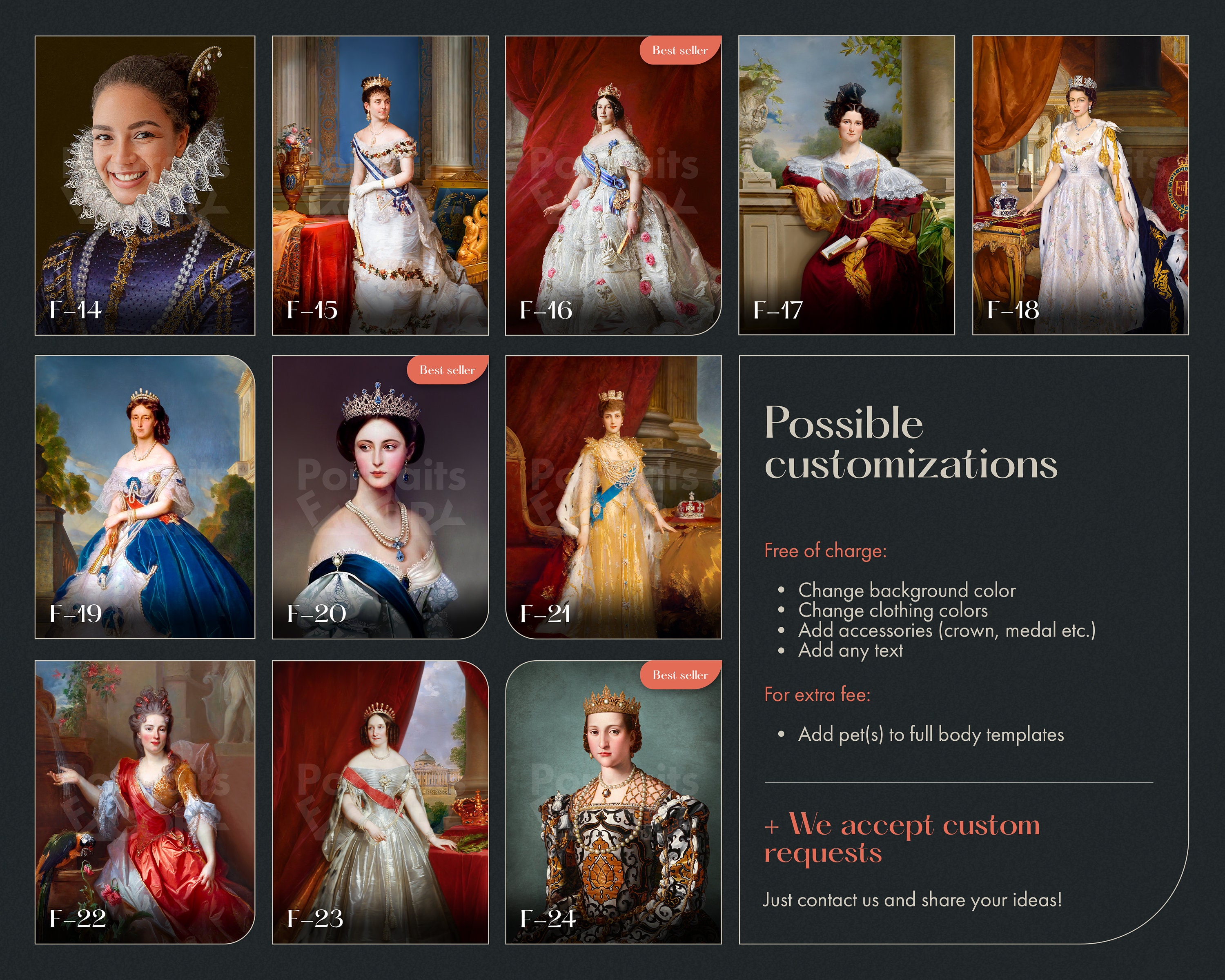 Custom Portrait Gift for Her From Your Photo Custom Portrait - Etsy