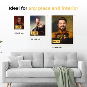 Custom Portrait Gift For Him From Your Photo Christmas Gifts | Etsy