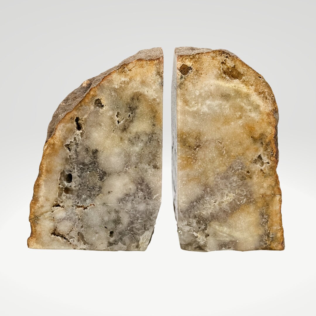 Pink Amethyst, Crystal Bookends, Patagonia, Argentina, El Chiquada ...