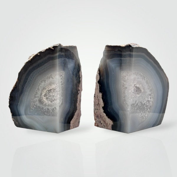 Agate Bookends - Etsy