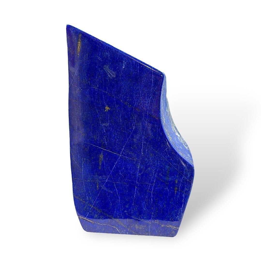 Lapis Lazuli Freeform, Extra Large Polished Gemstone, Natural Lapis ...