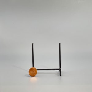 Metal Black Geode Stand, Fossil, Easel Stand, Mineral Display, Agate ...