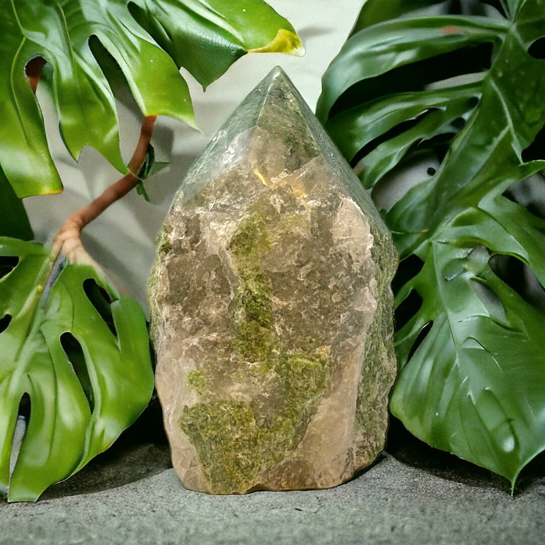 Jade Gemstone With Natural Markings of Brown Iron, or White Quartz ...