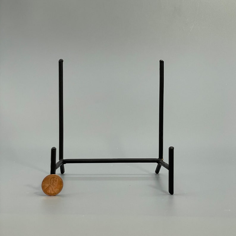 Metal Black Geode Stand Fossil Easel Stand Mineral Display - Etsy