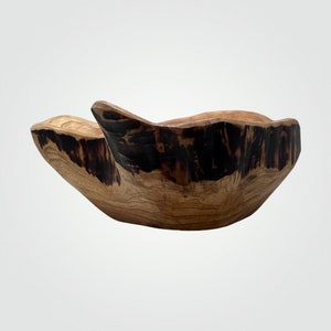 Shan Mu Wood Bowl (M), Natural Wood Rings, Decorative Bowl, Root Carved ...
