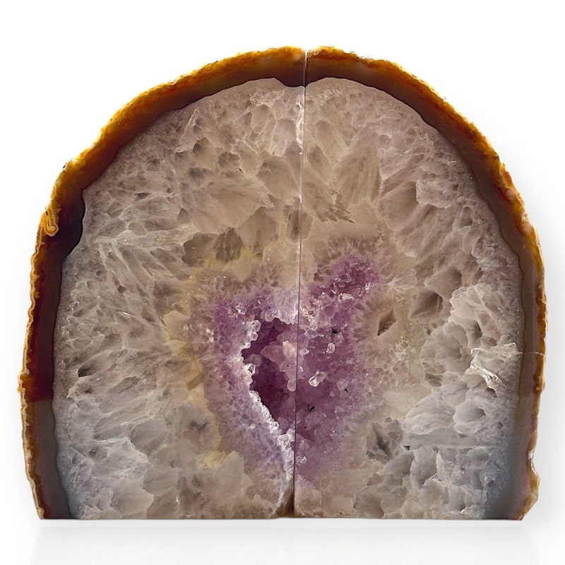 Geode Bookends - Etsy