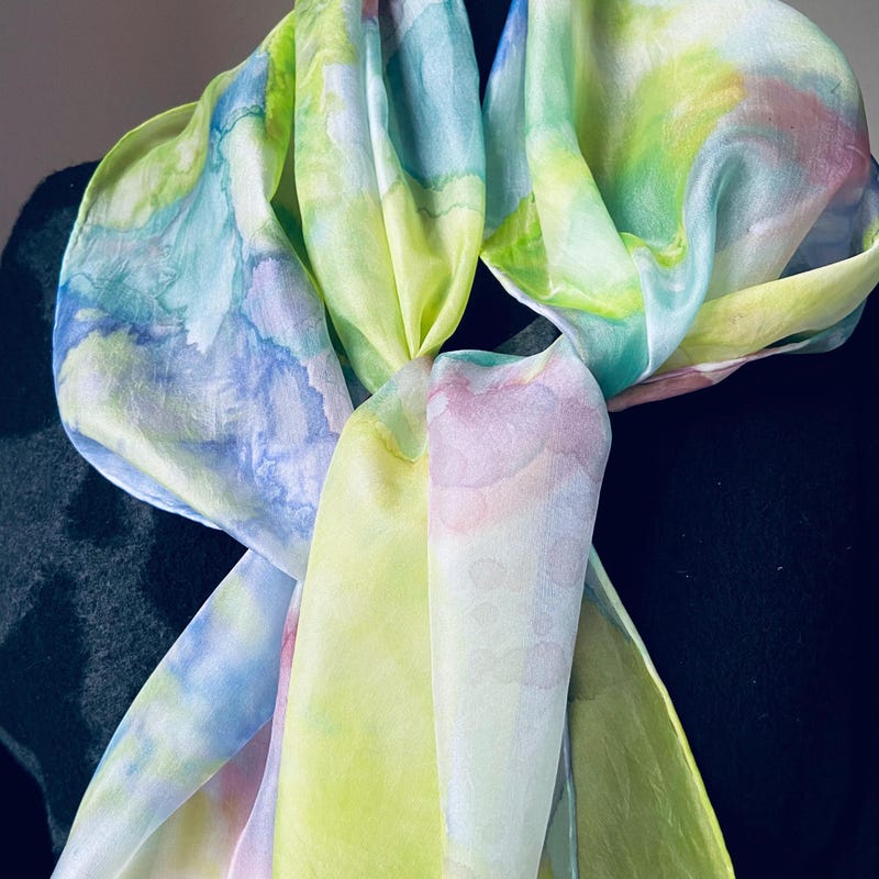 Lime Scarf - Etsy UK
