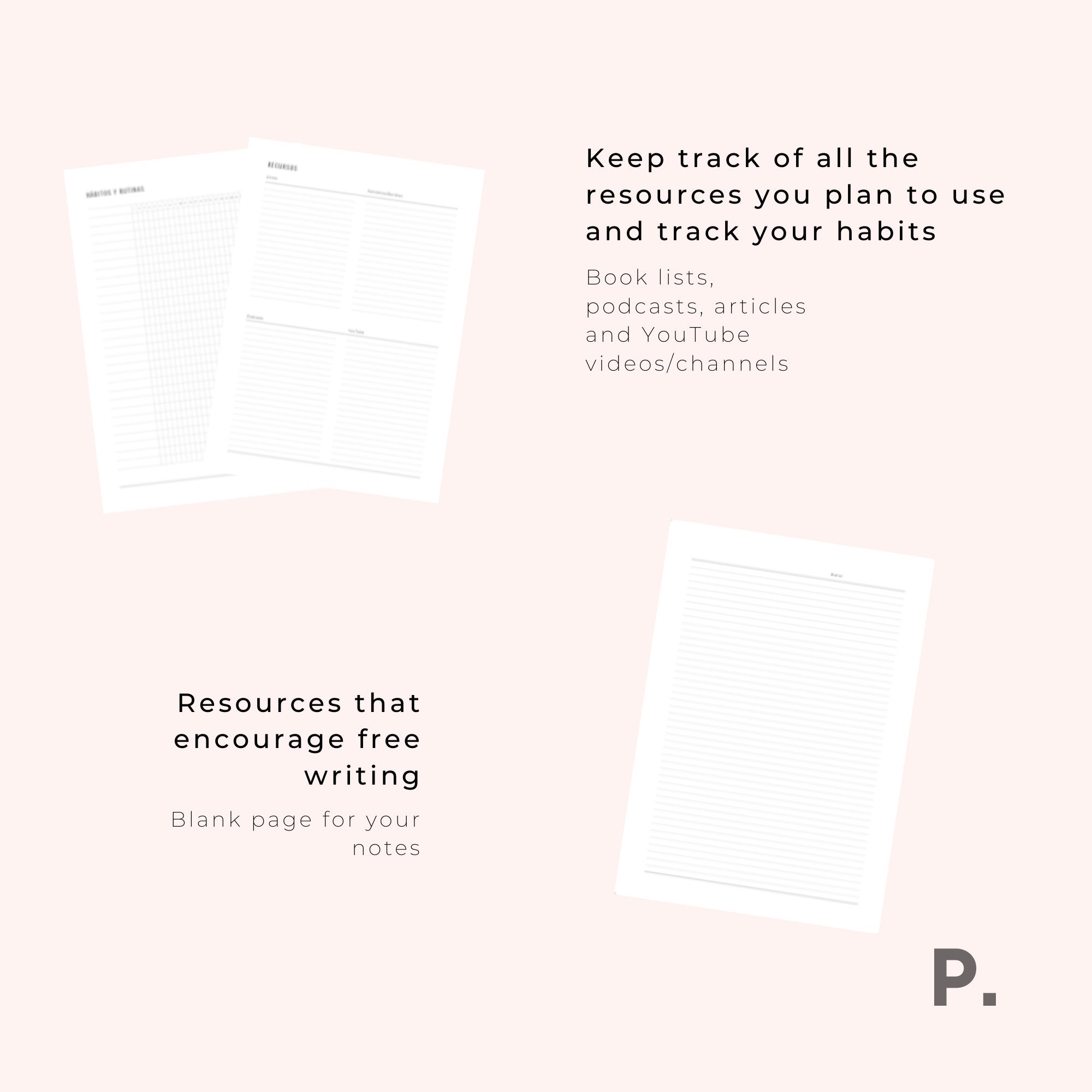 Spanish Language Study Guide - Printable Planner | Workbook | 21 Pages ...