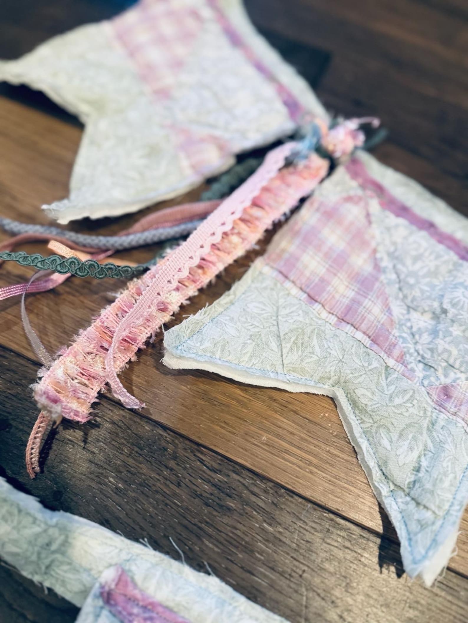 Vintage Quilt Banner - Etsy
