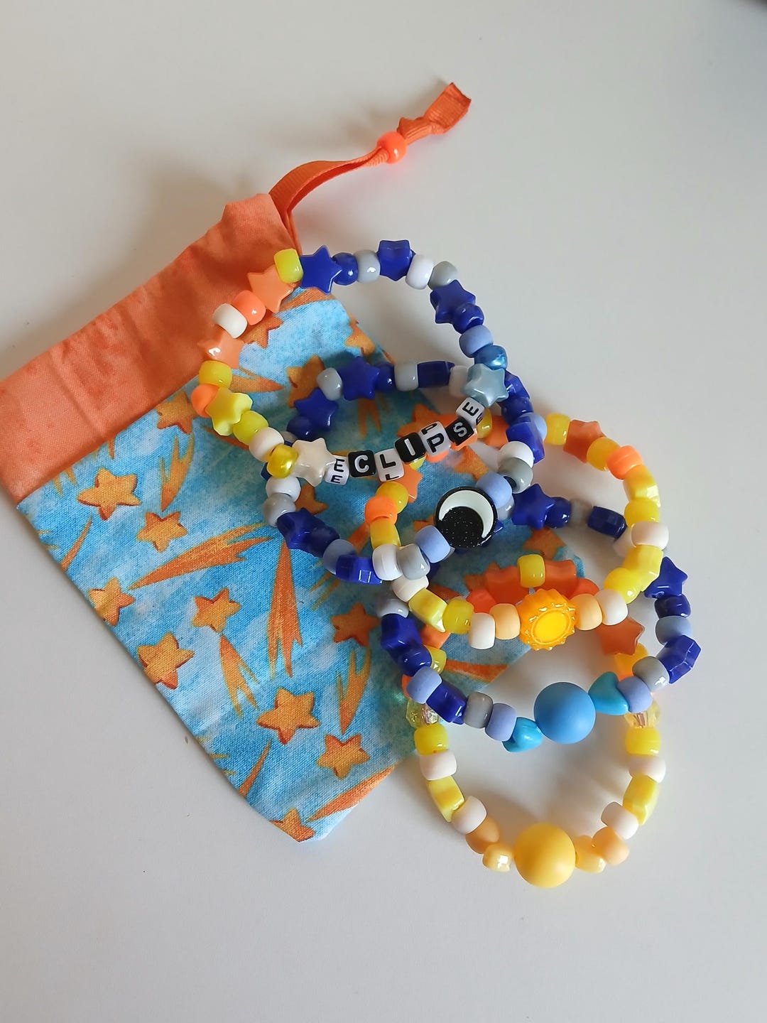 FNAF Eclipse Bracelet Set Five Nights at Freddy's Horror Animatronic ...