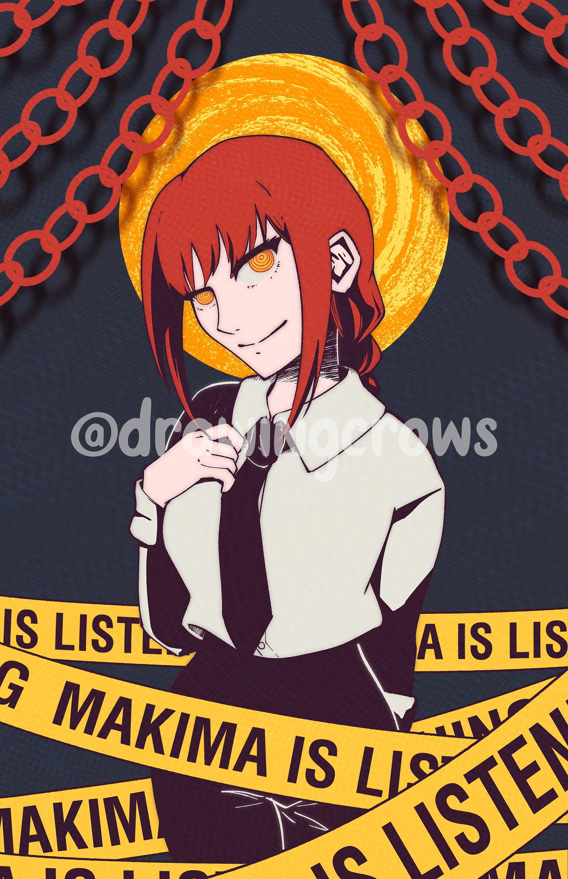 Miss Makima 11x17 Poster Print - Etsy Australia