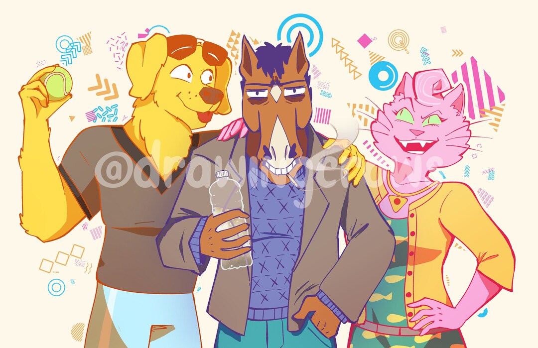 Bojack 11x17 Poster Print - Etsy
