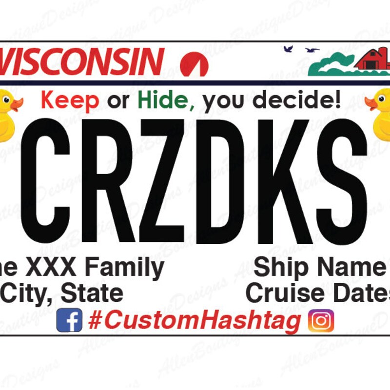 Cruising Duck Labels - Etsy