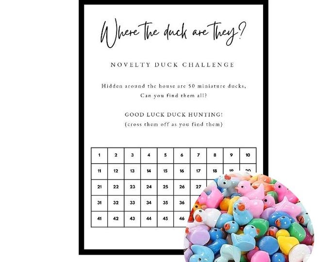 Tic Tac Duck, Cruising Ducks, Duck Games, Cruise - Etsy