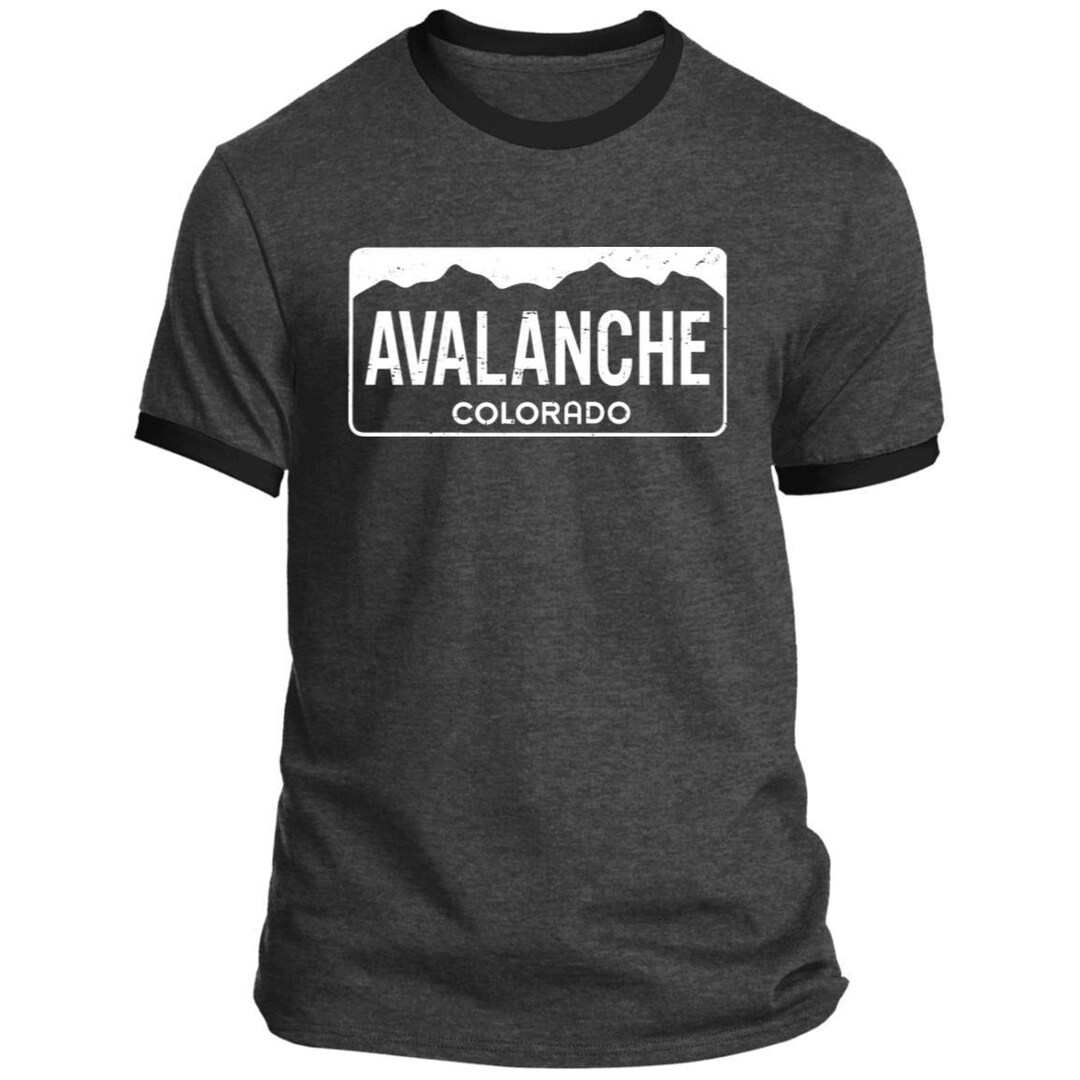 Colorado Avalanche Hockey T-shirt | Avs Hockey Fan Apparel - Etsy