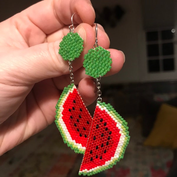 Watermelon Beads - Etsy