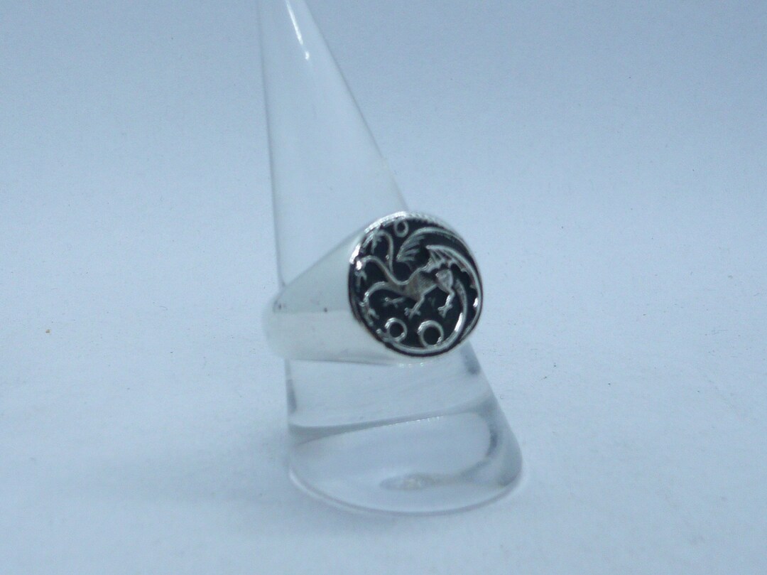 Daenerys Game of Thrones Ring Sterling Silver 925 Dragons Anello Trono ...
