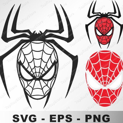 Spiderman SVG Spiderman Face Svg Layered Cutting Files - Etsy UK