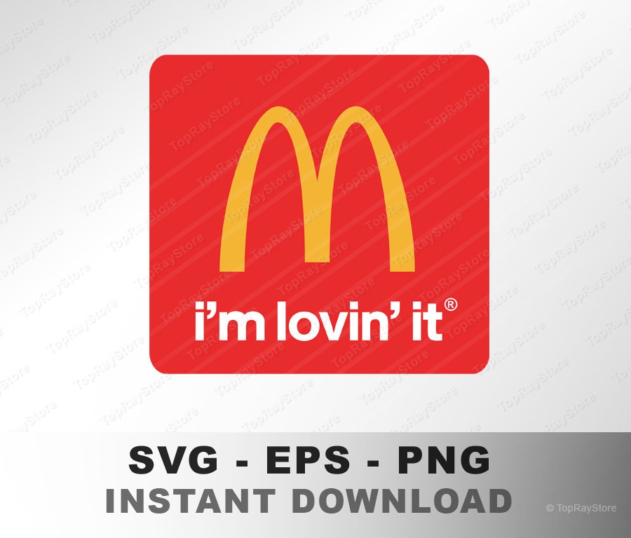 Mcdonald's Logos SVG I'm Lovin' It. Old and New - Etsy UK