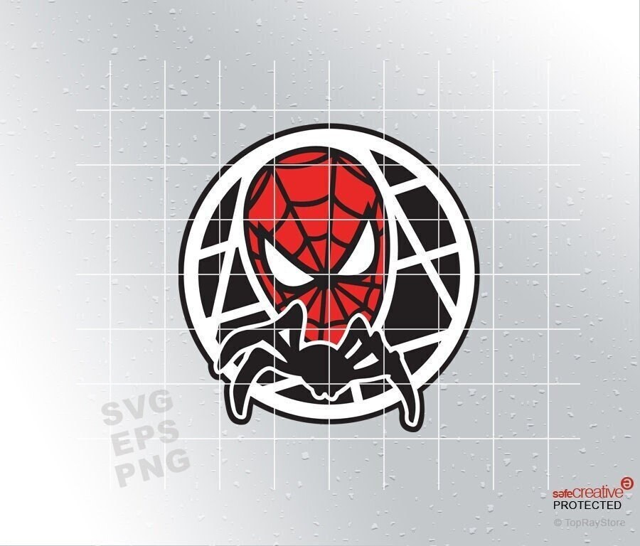 Spiderman Svg Spiderman Face Svg Spiderman Shirt Svg | Etsy