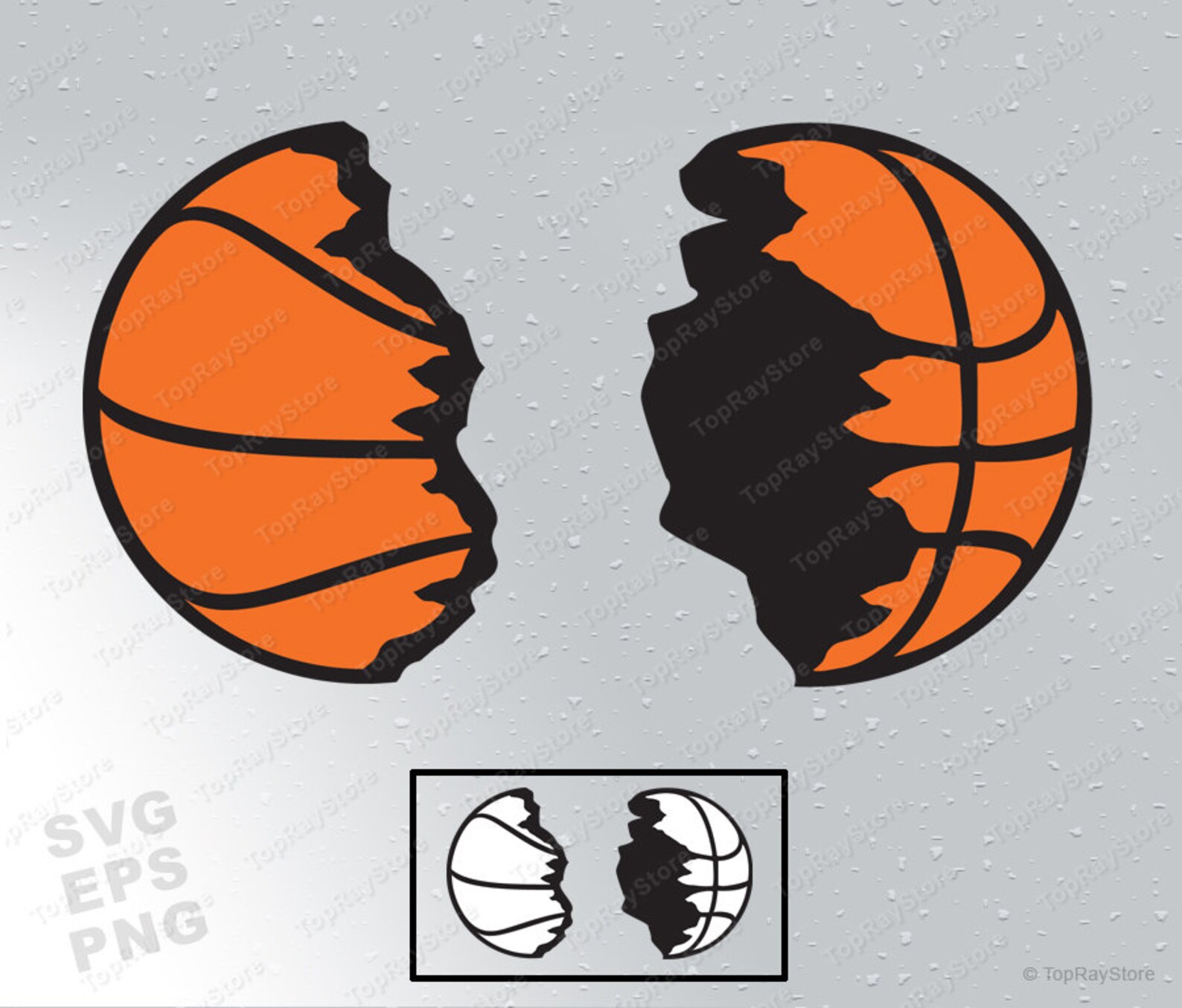 Basketball Split Monogram Svg, Basketball Team Svg, Basket Ball Svg ...