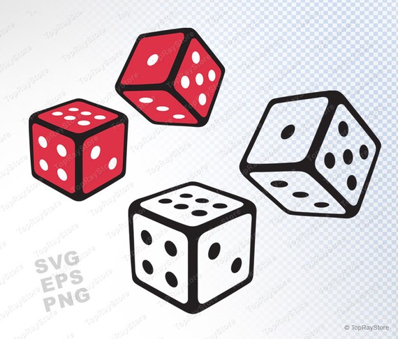 Rolling Dice Clipart