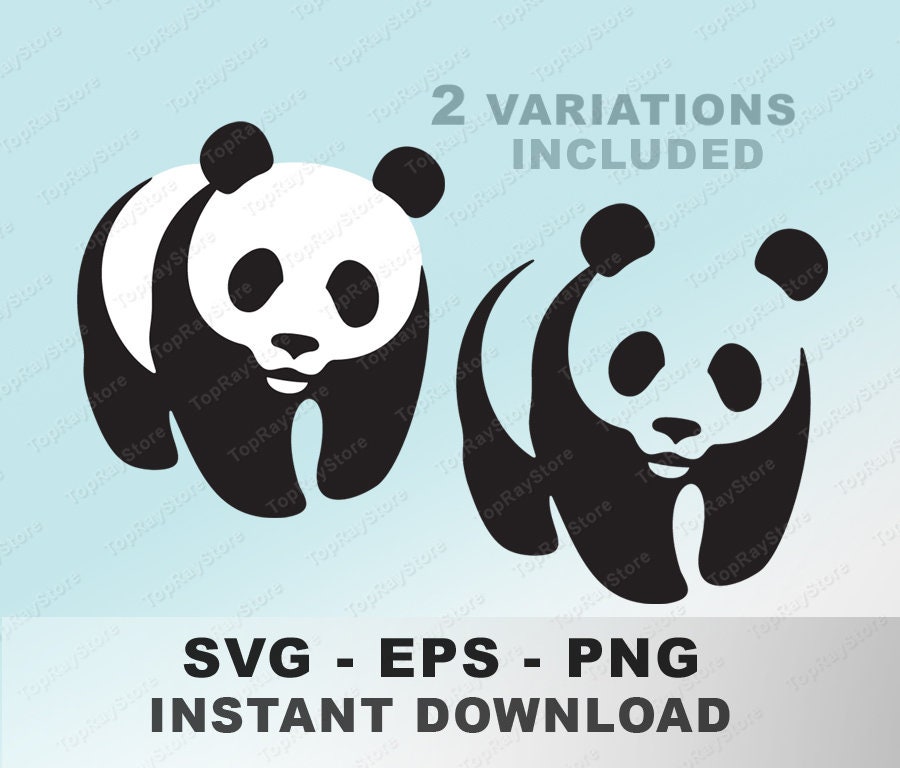 Wwf Logo Panda Wrestling
