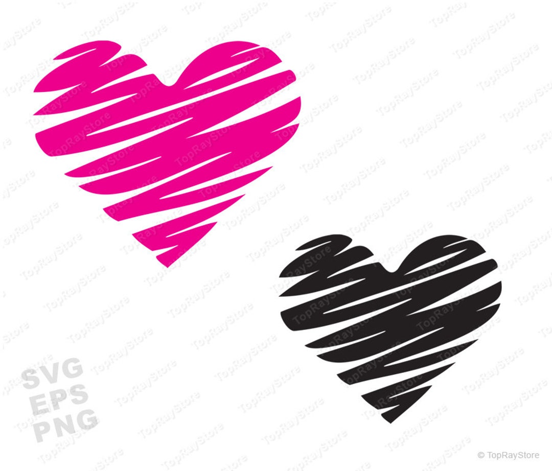 Heart Svg, Lineart Heart Svg, Heart Love Svg, Heart Stroke Svg, Love ...