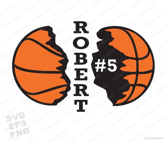 Basketball Split Monogram Svg Basketball Team Svg Basket - Etsy