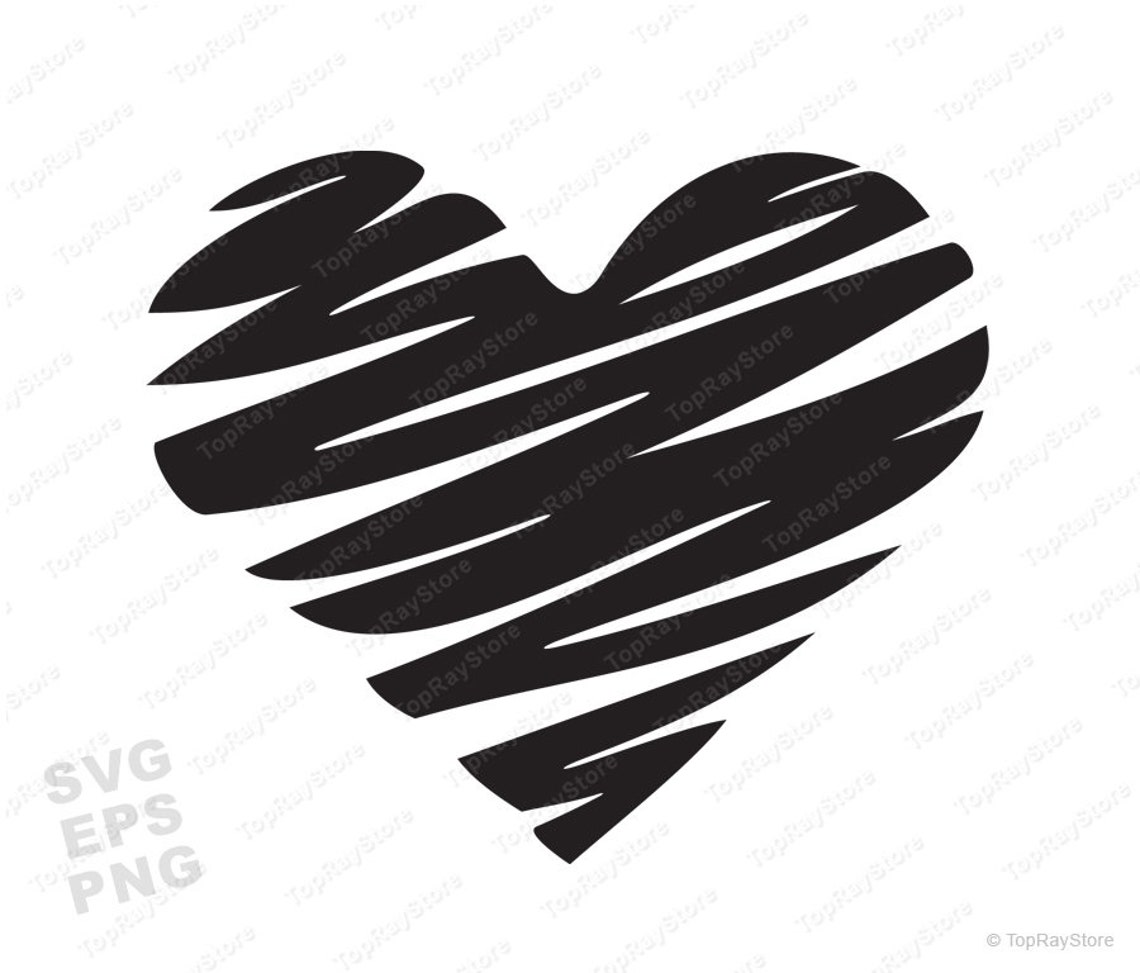 Heart Svg Lineart Heart Svg Heart Love Svg Heart Stroke | Etsy