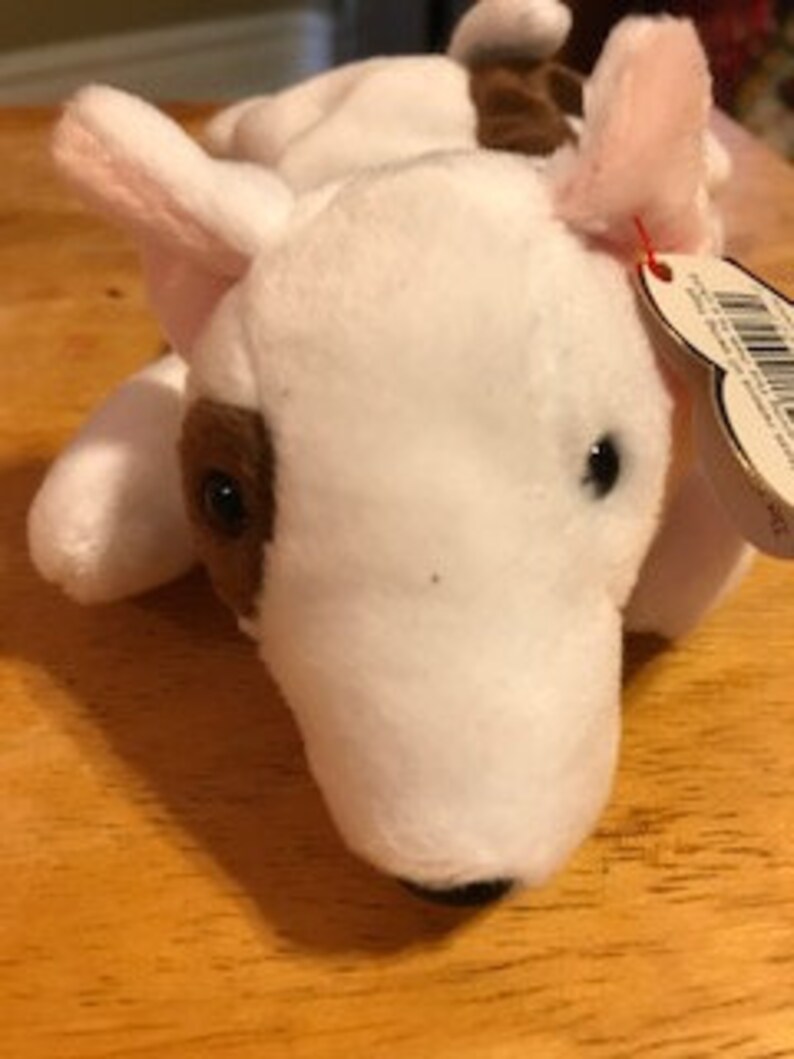 Butch the Bull Terrier Dog 1998-99 TY INC Beanie Baby | P.E. Pellets ...