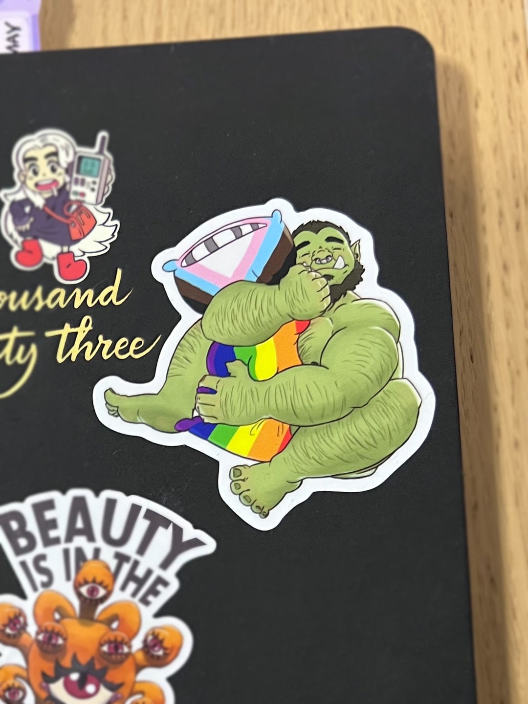 Orc LGBTQ+ Sticker - Etsy