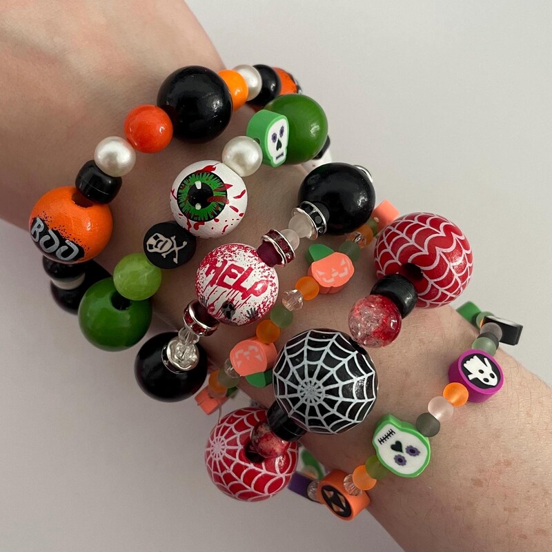 Halloween Bracelets - Etsy