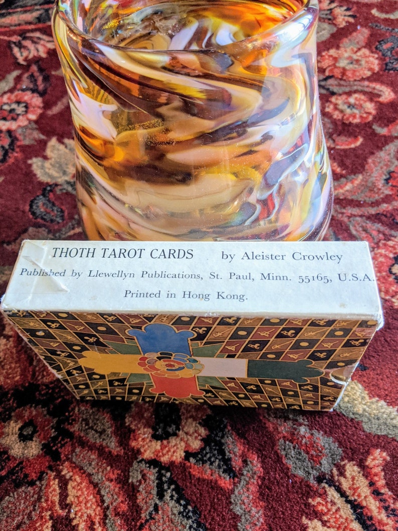 Aleister Crowley Thoth Tarot Deck 1st Printing 1969 With - Etsy UK