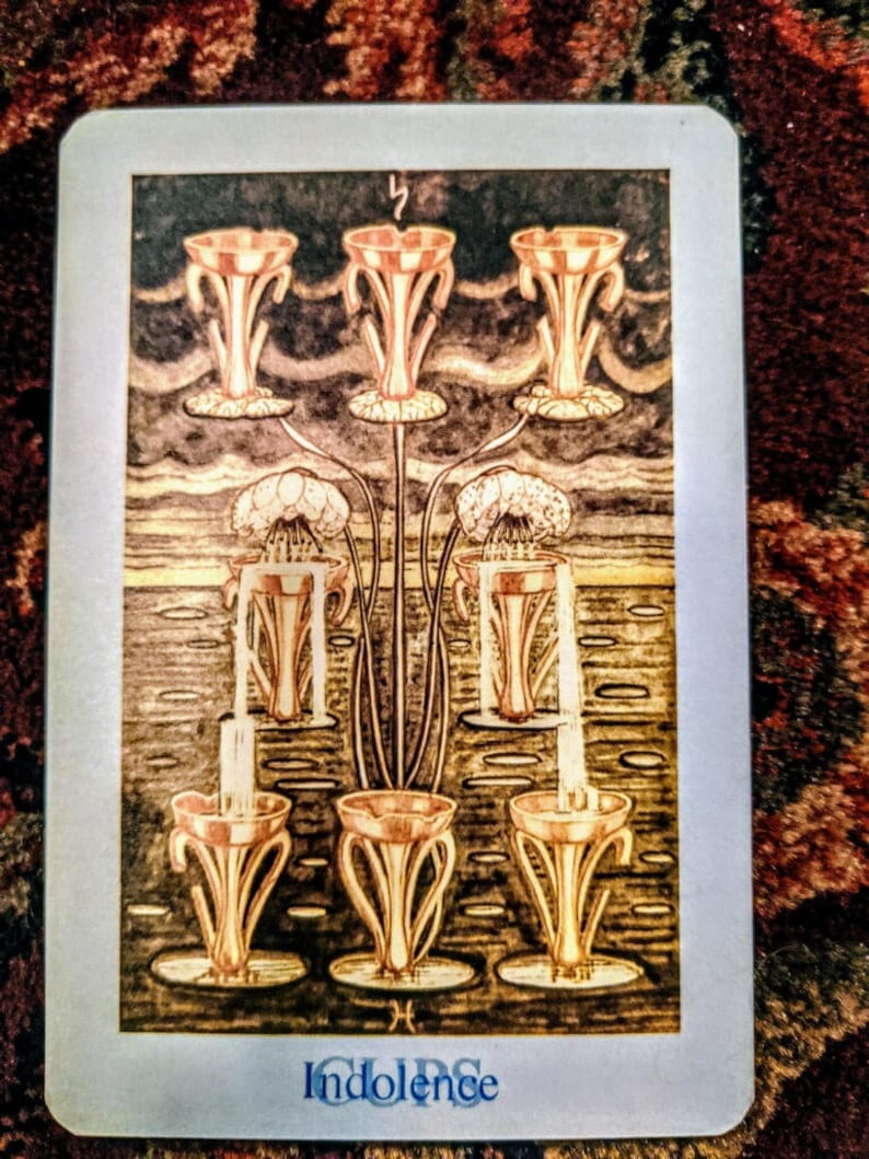 Aleister Crowley Thoth Tarot Deck (1st Printing 1969) With Companion ...