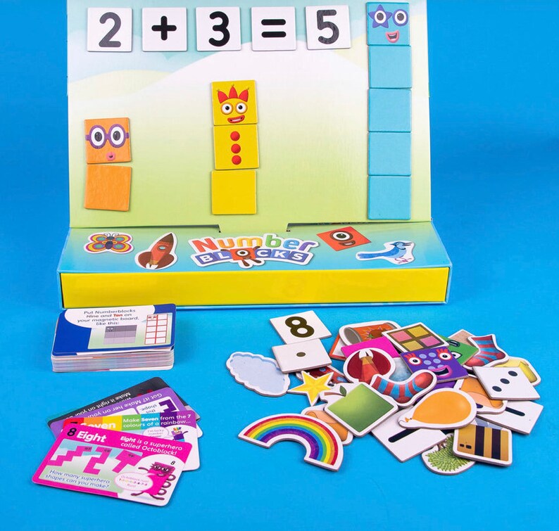 NUMBERBLOCKS MAGNETIC Number Magic SET - Etsy México