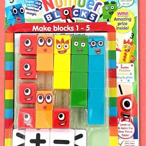 Numberblocks Magazine NEW With Numberblocks 1-5 Gift - Etsy UK