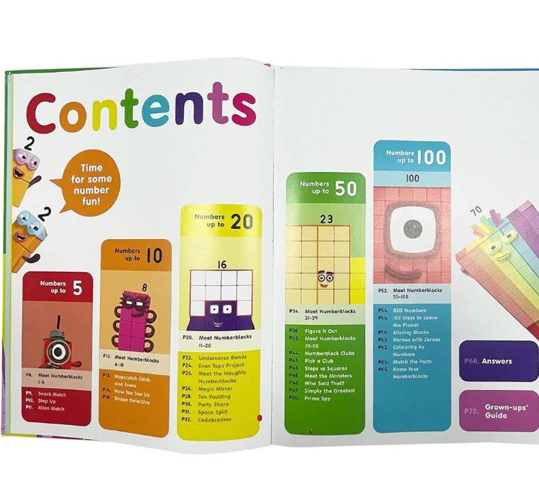 Numberblocks Annual 2023 Kids Activity Book - Etsy UK