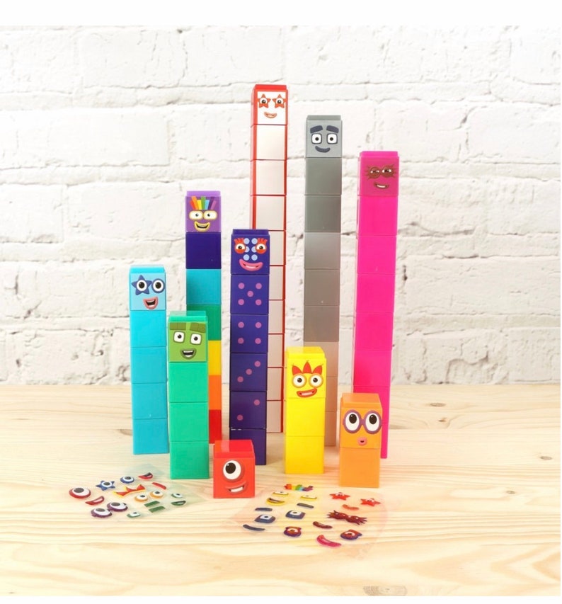 Complete Full Set of 1-20 Numberblocks Educational Toys Plus - Etsy