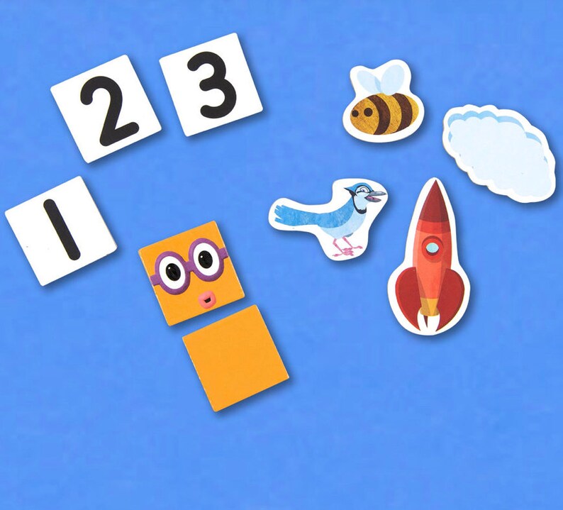 NUMBERBLOCKS MAGNETIC Number Magic SET - Etsy México