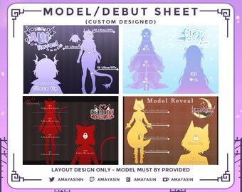 Vtuber Model Reveal - Etsy