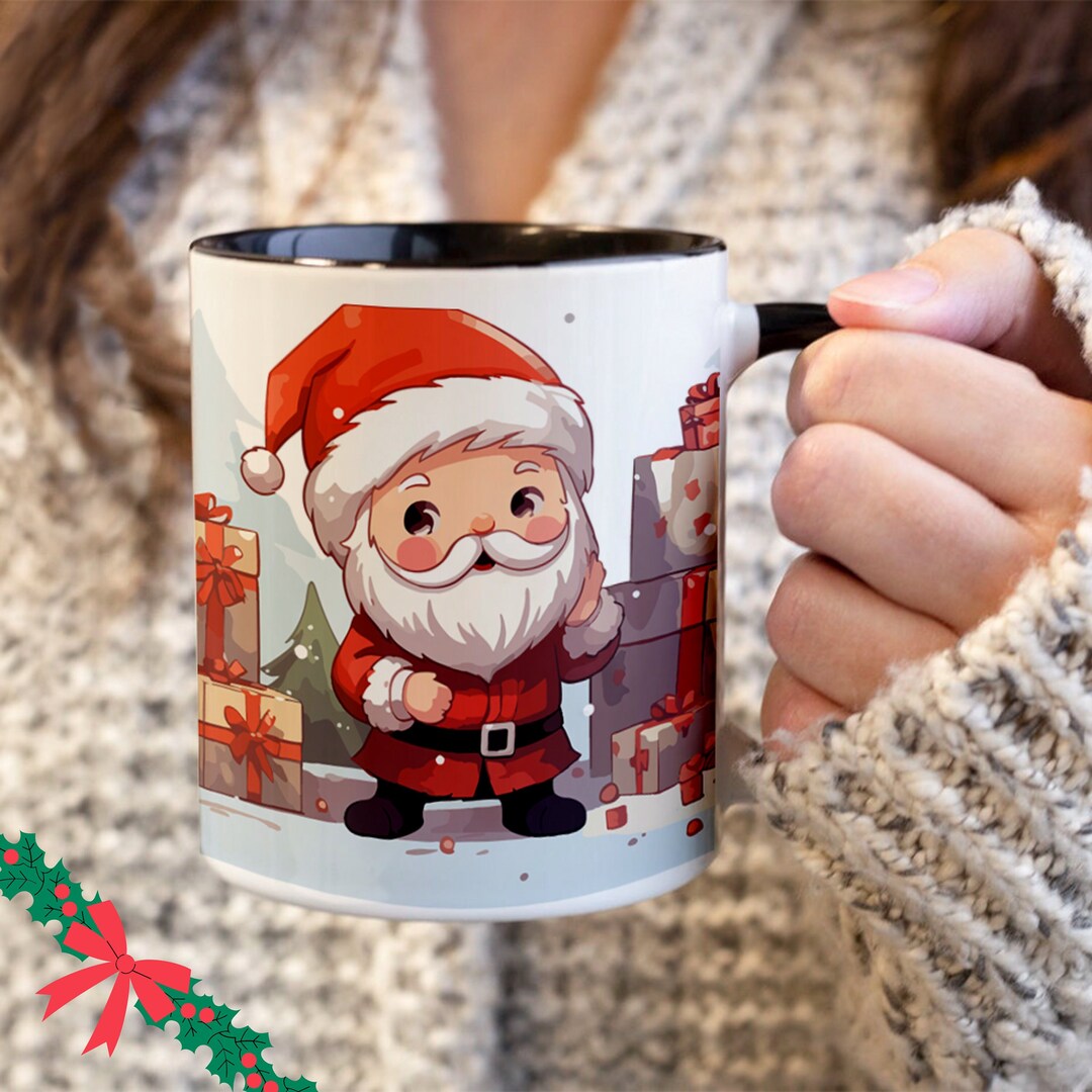 Hallmark Santa Christmas Mug for Christmas Movie Mug Christmas Party ...