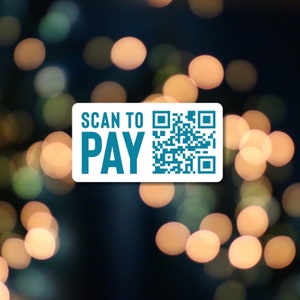 Create Your Own QR Codes Small Business Stickers Personalized Business ...