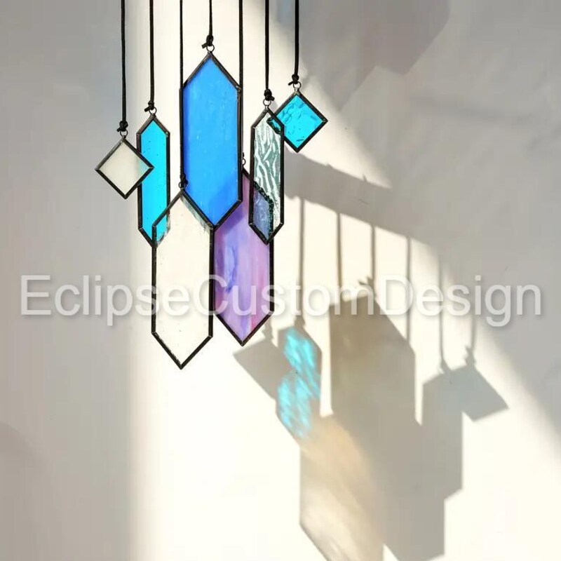 Stained Glass Mobile - Etsy