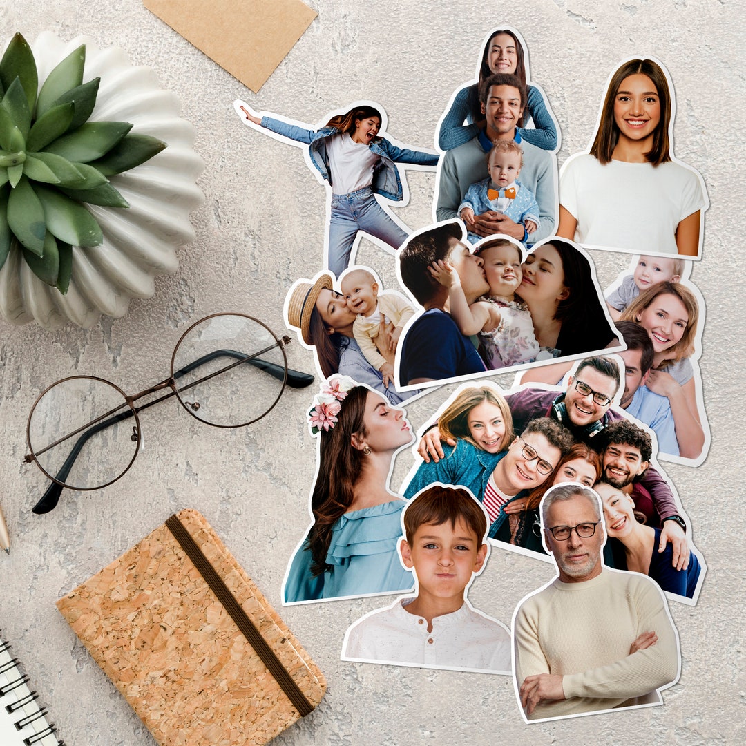 Personalized Stickers Custom Photo Gift for Him Customized Stickers ...